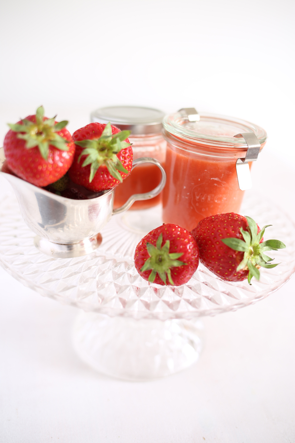 Erdbeeriges Erdbeer Curd - Pottgewächs